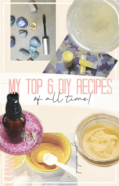 Top 6 Diy Recipes Diy Skin Care Recipes Skin Care Recipes Natural