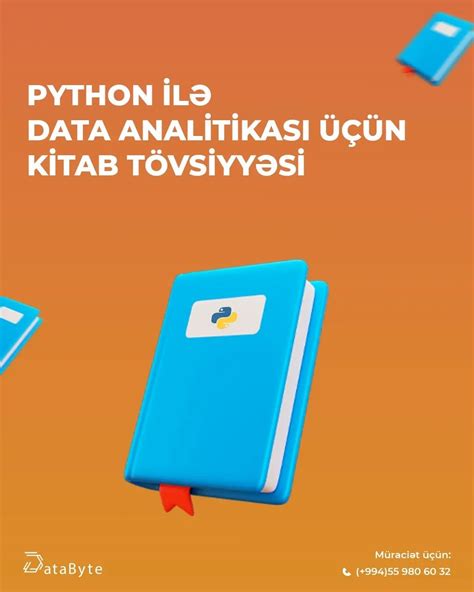 Python Ilə Data Analitikası üçün Kitab Tövsiyyəsi 📚 Databyte