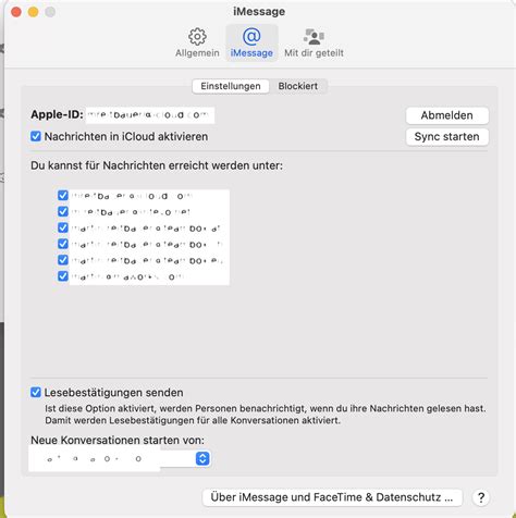 Imessage Synchronisiert Messages Zw Iphone Und Mac Nicht Mehr Seit E