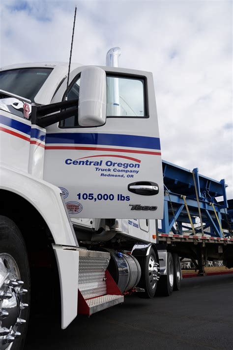Flatbed Trucking And Transportation Kenworth And Reitnouer Equipment