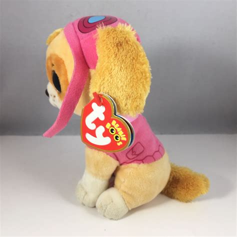 Ty Beanie Boos Paw Patrol Skye Cockapoo Dog 6 Inch Stuffed Plush Toy
