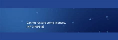 How To Fix PlayStation Error Code NP 34993 8