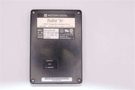 Western Digital Tidbit 80 Higher Intellect Vintage Wiki