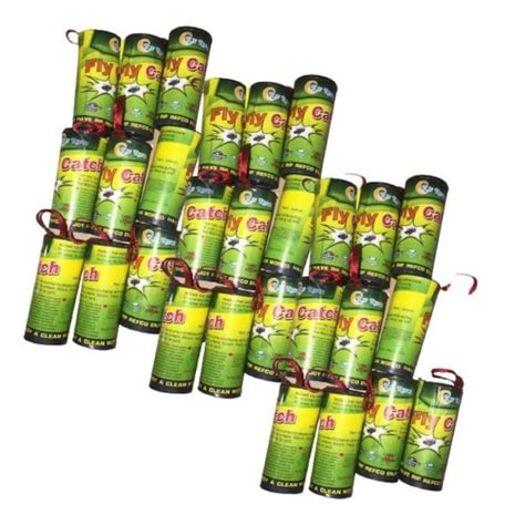 Комплект 100 X инсектицидна лента за стръв за мухи Emag Bg