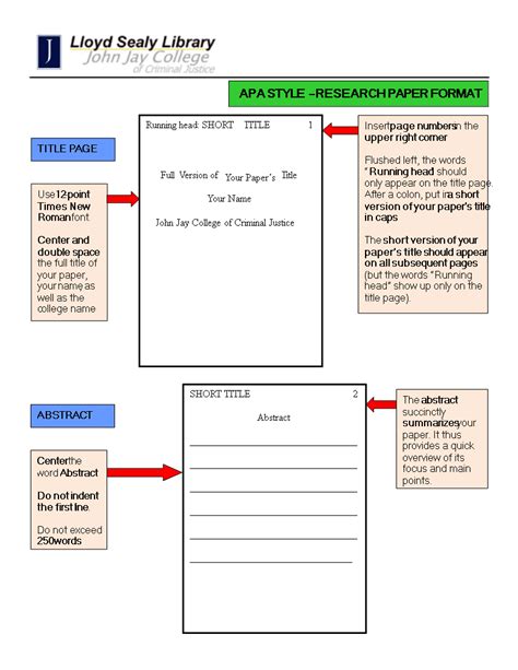 Research Paper Apa Format