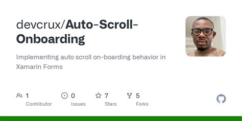 Github Devcruxauto Scroll Onboarding Implementing Auto Scroll On