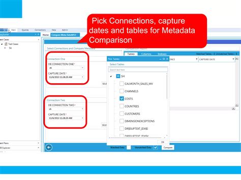 Etl Validator Metadata Comparison Test Plan Pptx