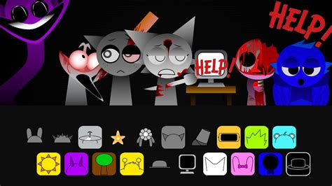 Full Dark Incredibox Sprunki Horror They Are Not Real Youtube
