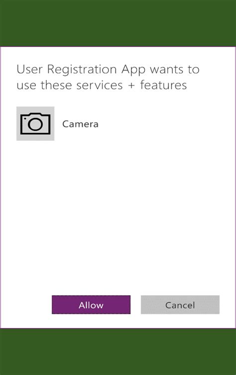 how to create a user registration form using powerapps flow