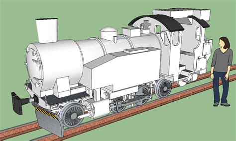 Wip Narrow Gauge Locomotive By Kanyiko On Deviantart