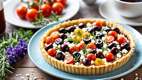 Gluten Free Greek Breakfast Tart