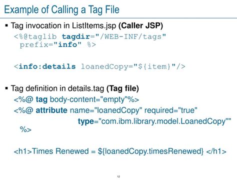 ppt jsp tag files powerpoint presentation free download id 3845279