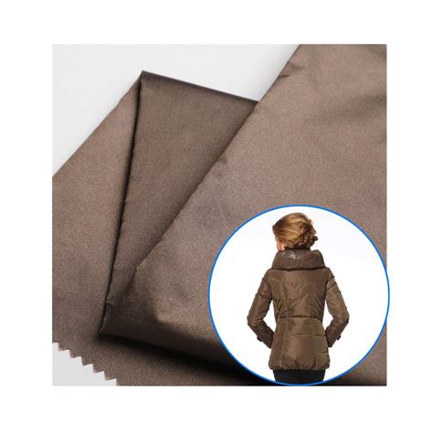 Down Jackets Fabric Cired Waterproof Downproof Nylon Taffeta Fabric T Nylon Taffeta Fabric