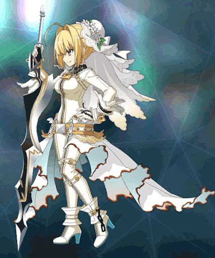 【fgo】ネロ・クラウディウスブライドの再臨画像とマテリアル情報 Fgo攻略wiki 神ゲー攻略