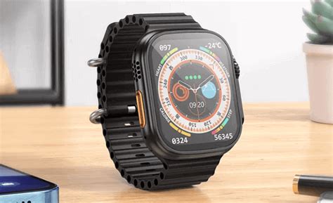 BOROFONE BD3 Ultra SmartWatch: New 2023 Apple Watch Ultra Clone ...