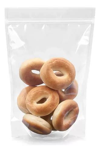 Bolsa Stand Up Pouch 1000gr Con Zipper Transparente 100pz