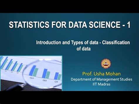 Lecture Introduction And Types Of Data Classification Of Data
