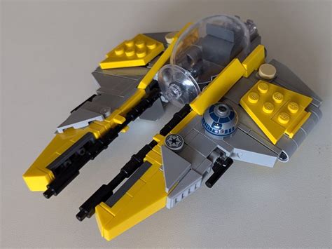 Lego Moc Eta 2 Actis Class Interceptor Minifigure Scale By Cosimox Rebrickable Build With Lego