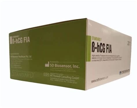 Sd Biosensor B Hcg Fia Antigen Test Kit At Rs 195 Kit Chikkaballapur Id 2852754812962