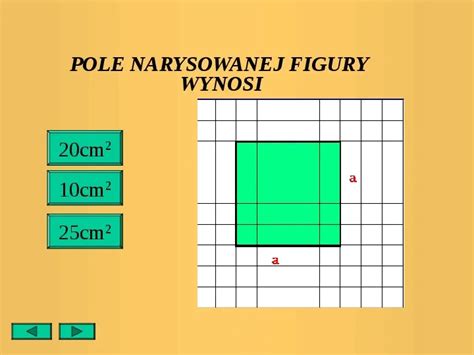Prezentacja Pola Trójkątów I Czworokątów Jednostki Pola Świat