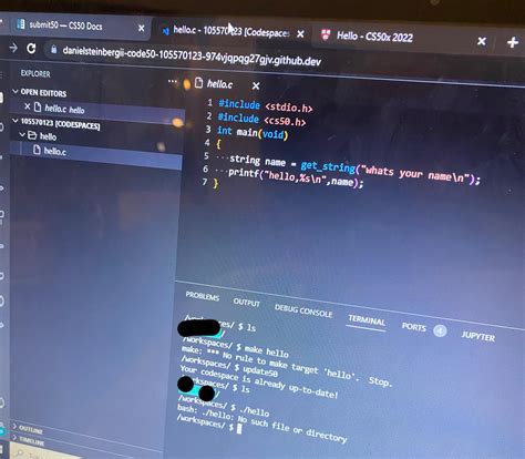 Im So Confused It Says No Rule To Make Target Hello” And I Dont See Pset1 Plz Help Thank You