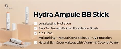 9 Wishes Hydra Ampule Bb Stick 035 Floz Moisturizing