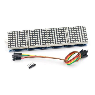 LED Matrix Module 4x MAX7219 Blue