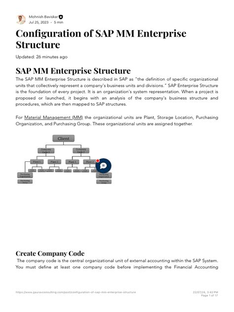 Sap Mm Enterprise Structure Pdf Sap Mm Enterprise Structure Pdf