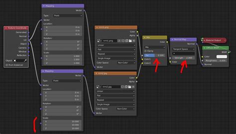 texturing combine 2 normal maps 1 for layout and 1 for detail