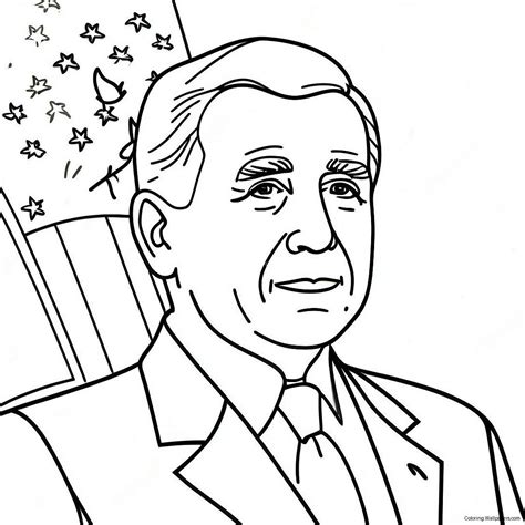 Printable President Coloring Pages
