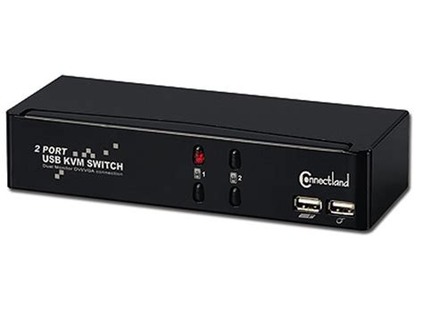 PORT USB KVM SWITCH DVI VGA