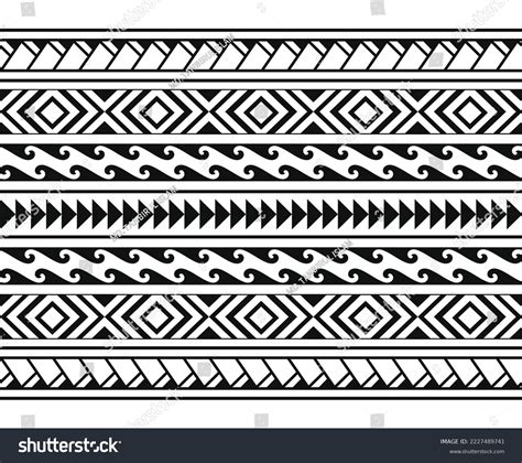 Kowhaiwhai Patterns Clipart