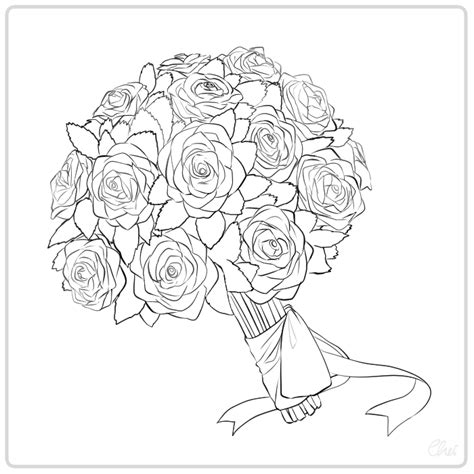How To Draw A Rose Bush Step By Step