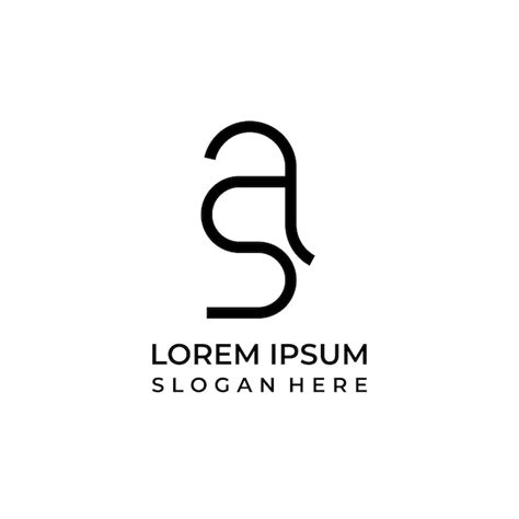 Logotipo De Monograma En Forma De Letra A Logotipo De La Letra A