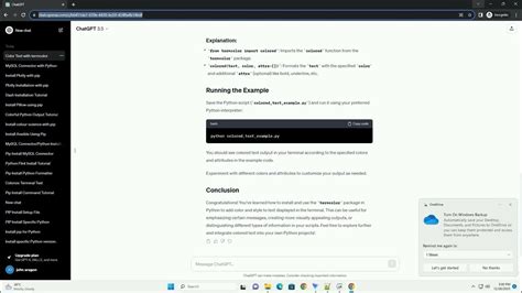 Pip Install Termcolor Youtube
