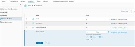 add nsx t tags to virtual machines with powershell