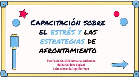 Capacitación sobre el estrés y estrategías de afrontamientos