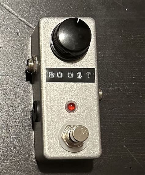 Clean Boost Bare Aluminum Reverb