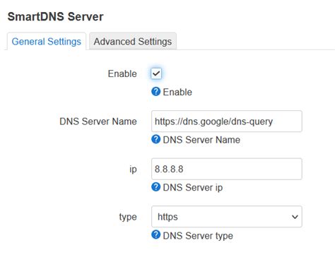 Smartdns Config With Dns Over Https Network And Wireless