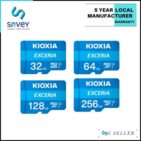 Sg Seller Kioxia Exceria Micro Sd Card Cl10 U1 R100 With Adapter