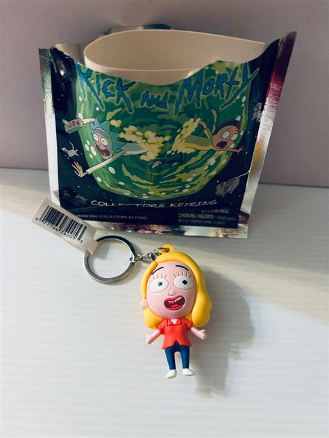 Rick And Morty Beth Series 1 3d Figural Keychain By Monogram 4695963697