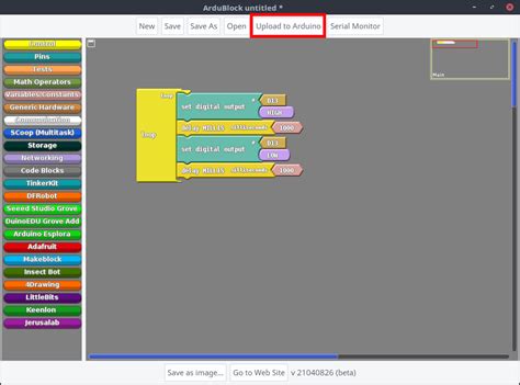 Wiki Lliurex Ardublock Es Un Complemento Que Se Añade Al Ide De