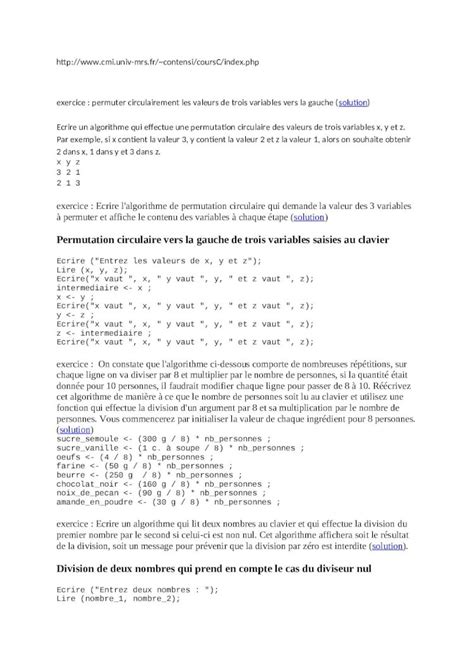 DOCX Exercice Langage C DOKUMEN TIPS