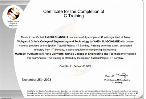 Grateful For C Language Certificate Ayush Bhansali Posted On The Topic Linkedin