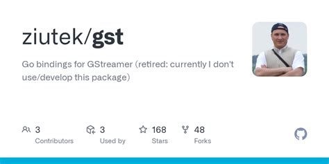 GitHub Ziutek Gst Go Bindings For GStreamer Retired Currently I Don T Use Develop This Package