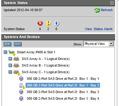 HP Smart Array Rebuilding After Every Reboot Hardware Spiceworks Community