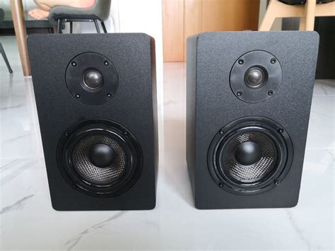 Micca Mb42x High Performance Audiophile Bookshelf Speakers Black Audio Soundbars Speakers