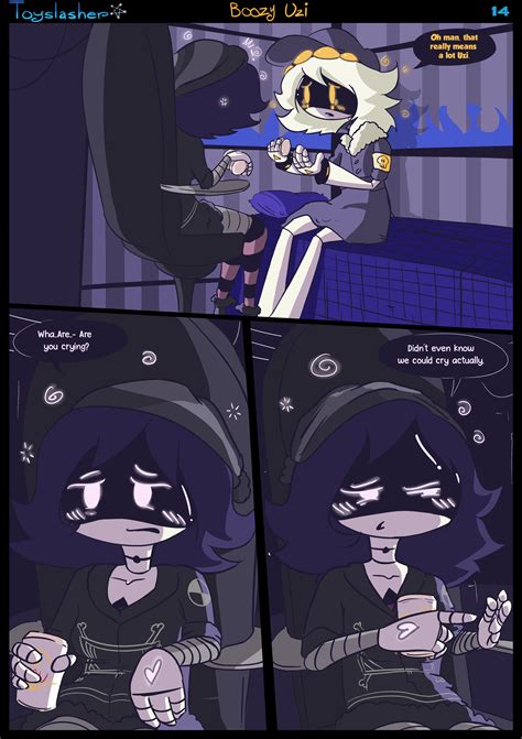 Rule 34 Boozy Uzi Comic Comic Page Female Glitch Productions Murder