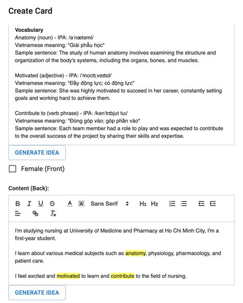 Hôm nay tạo bài học về ngành nursing mình build app sáng tạo nội dung dạy học bằng ReactJS và