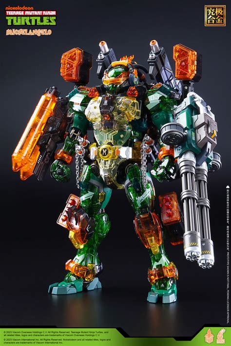 [히트보이] 메카 닌자 거북이 미켈란젤로 클리어 Ver 온라인 추가 판매 피규어 정보